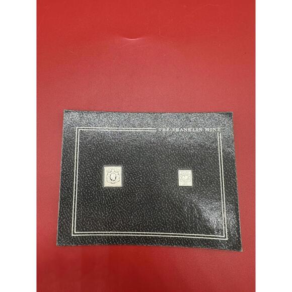 Other | 1982 Thefranklin Mint Sterling Silver Miniature Stamps Of World ...